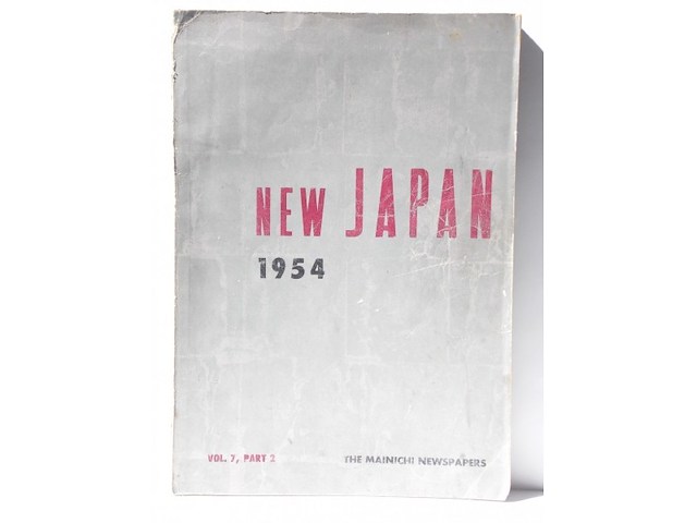 NEW JAPAN 1954.
