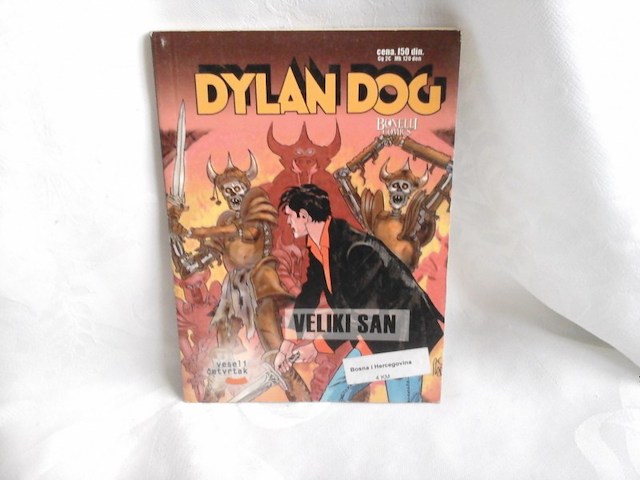 Veliki san broj 8 Dylan Dog Dilan Dog