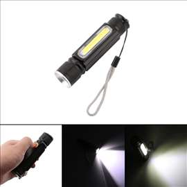 USB punjiva LED baterijska lampa sa magnetom