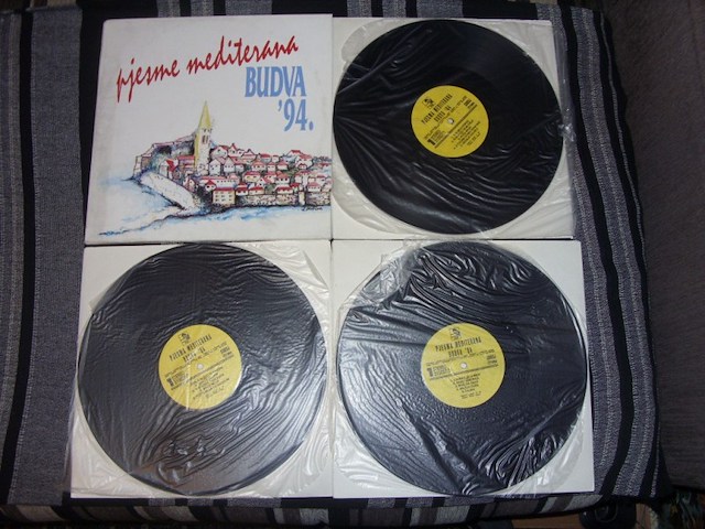 Pjesme Mediterana Budva `94. 3LP PGP RTS 1994.