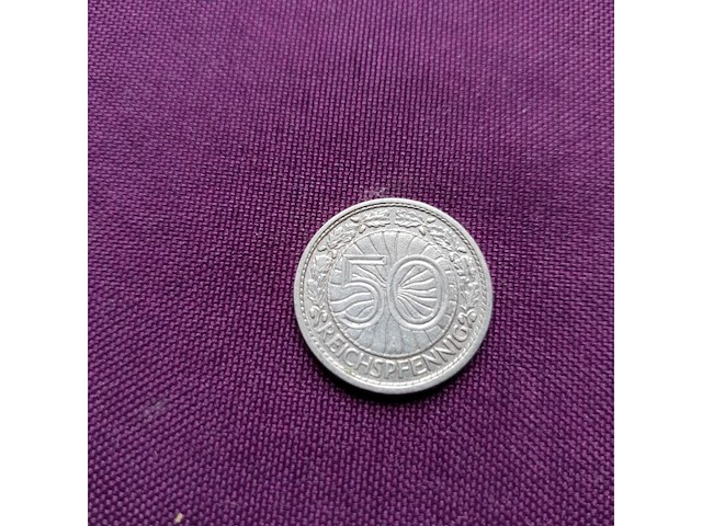 50 reichspfenning 1928 RR