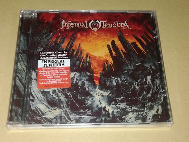 Infernal Tenebra ‎– As Nations Fall (CD)