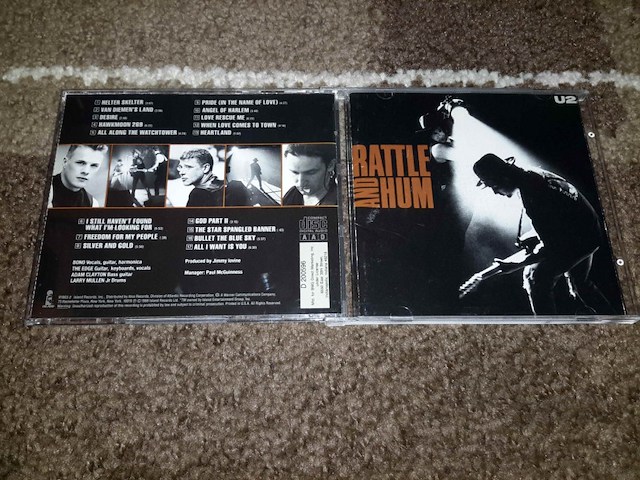 U2 - Rattle and hum , ORIGINAL