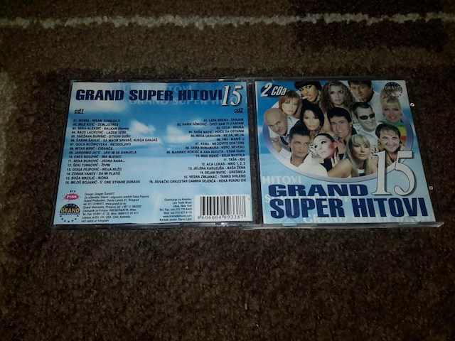 Grand super hitovi 15 2CDa , ORIGINAL