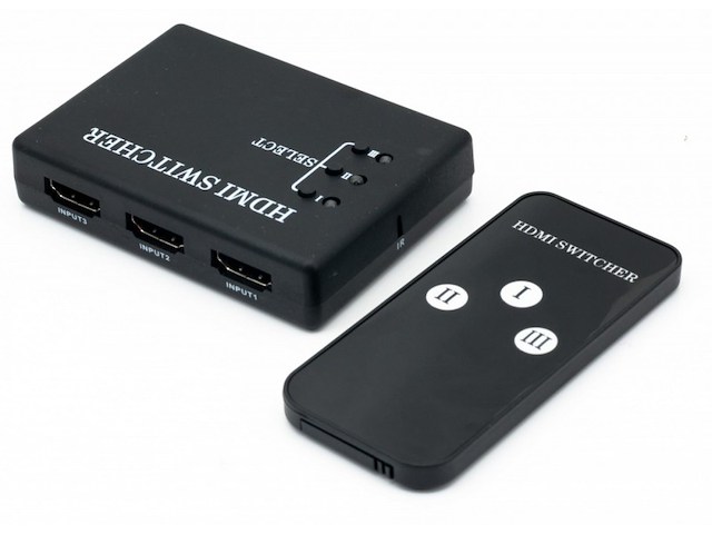 HDMI switch sa daljinskim upravljačem