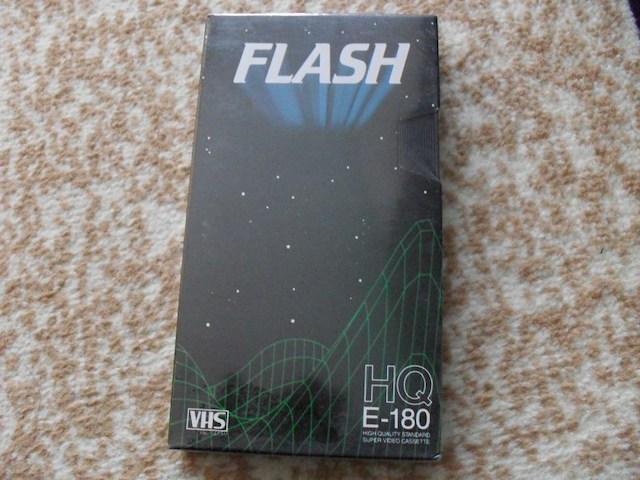 NOVA VHS VIDEO KASETA FLASH E 180 U FOLIJI