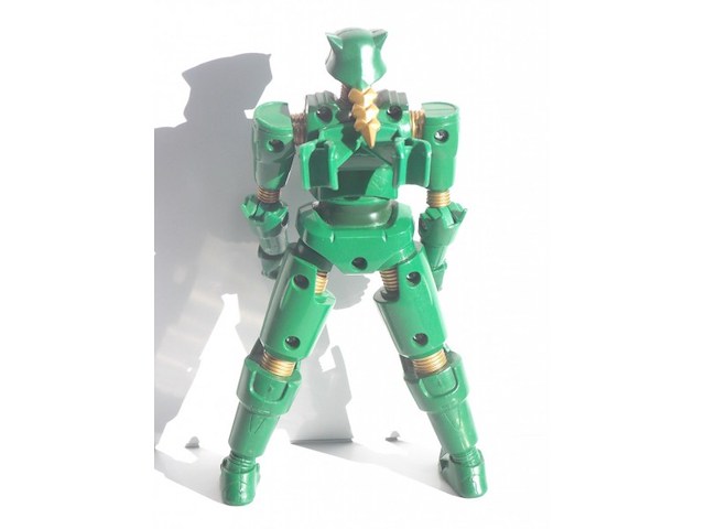 Zeleni robot ilštaveć 16 cm