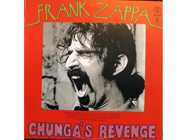 LP: FRANK ZAPPA - CHUNGA`S REVENGE (CANADIAN PRESS)