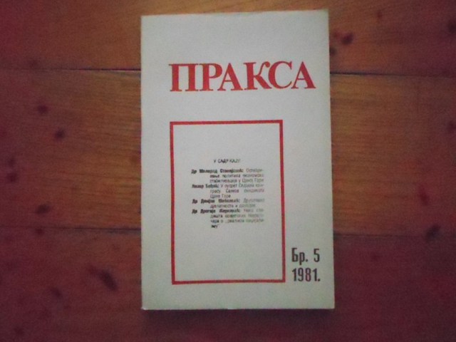 PRAKSA 5/1981