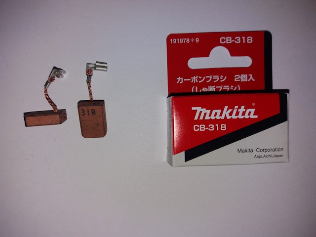 ČETKICE CB 318 MAKITA 191978-9 par