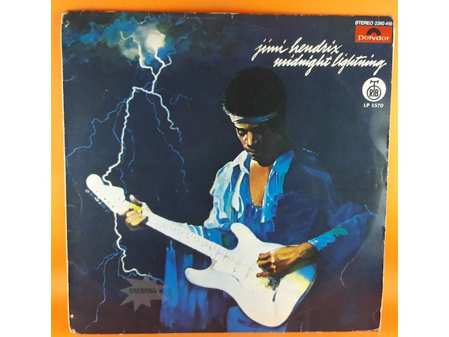 Jimi Hendrix ‎– Midnight Lightning, LP