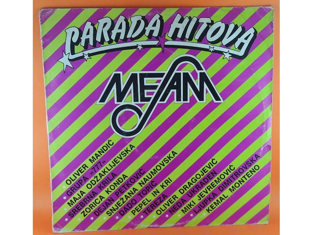 Various ‎– Mesam - Parada Hitova, LP