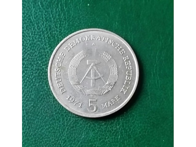 DDR 5 MARAKA 1971 A