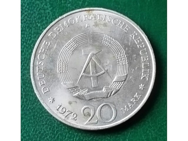 DDR 20 MARAKA 1972