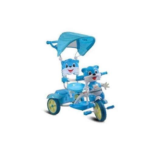 Tricikl Lija sa suncobranom plavi