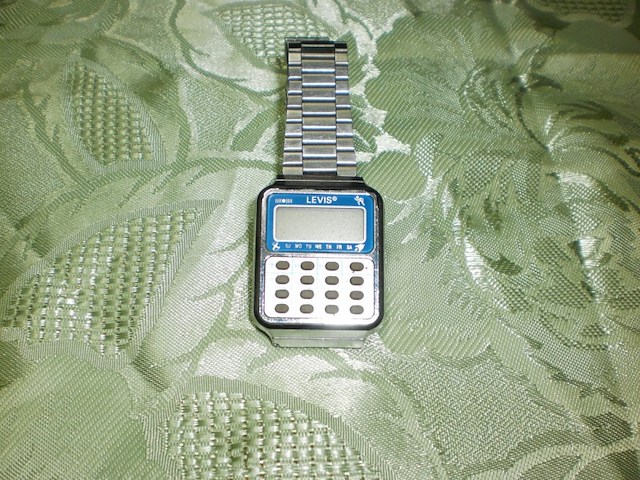 Levis Calculator Watch - kvarcni sat iz 80-ih godina