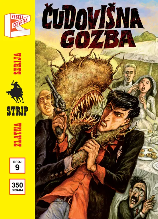 Veseli Četvrtak ZLATNA SERIJA 9 - Dylan Dog, Čudovišna gozba (korica b)