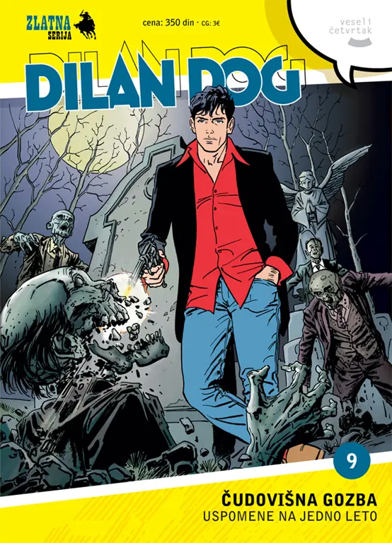 Veseli Četvrtak ZLATNA SERIJA 9 - Dylan Dog, Čudovišna gozba (korica a)