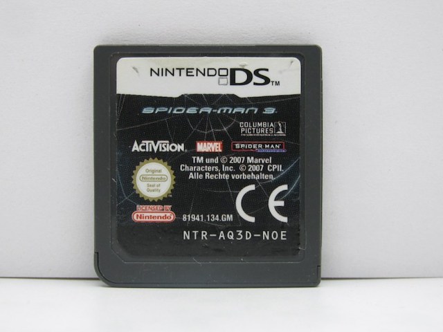 Spider-Man 3 NINTENDO DS DS lite DSi DSi XL igrica