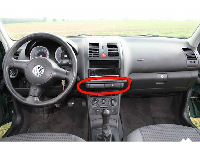 Kućište centralne konzole VW POLO 6N2