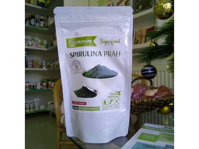 WAO Spirulina prah 100 g