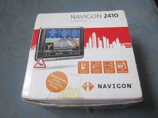 NAVIGON 2410 - navigacija, display 3.5`