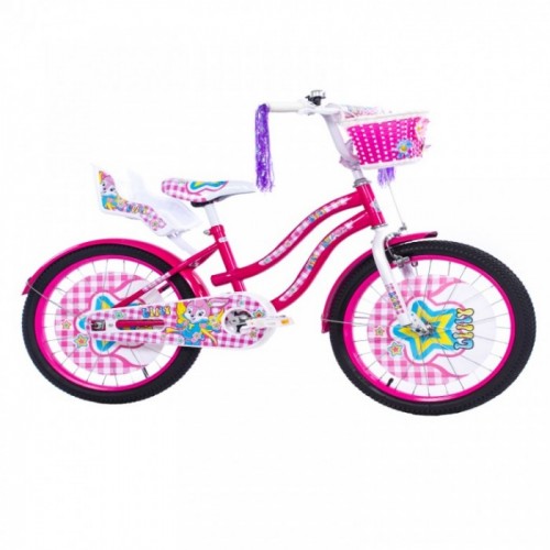 Dečiji bicikl LILLY 20" rozo-beli
