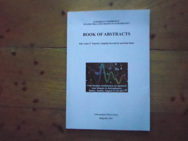 LUKA POPOVIĆ ANDJELKA KOVAČEVIĆ - BOOK OF ABSTRACTS