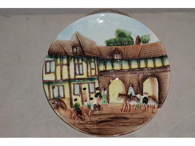 Zidni tanjir sa seoskim motivom Nemačka