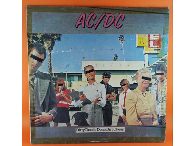 AC/DC ‎– Dirty Deeds Done Dirt Cheap, LP