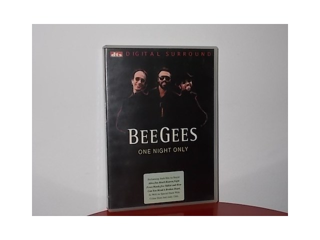 BEE GEES - ONE NIGHT ONLY (DVD)