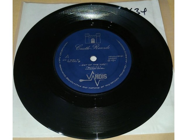 Vardis ‎– If I Were King / Out Of The Way (Single), UK