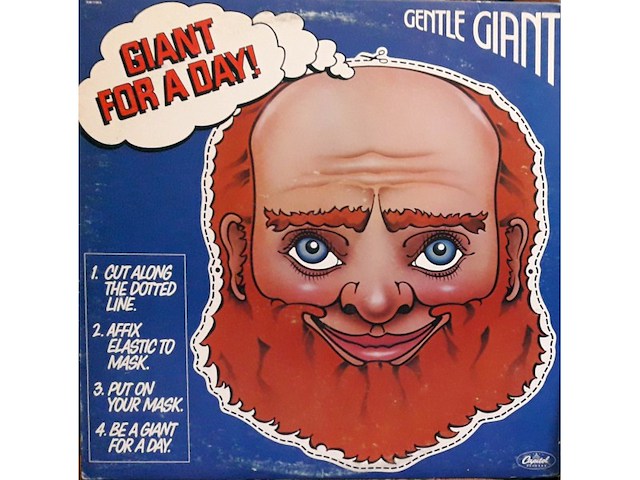 LP: GENTLE GIANT - GIANT FOR A DAY (US PRESS)