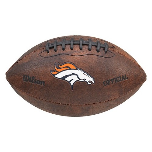 Lopta za američki fudbal Wilson NFL JR Throwback Denver Broncos