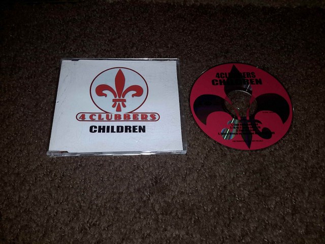 4 Clubbers - Children CDS , ORIGINAL