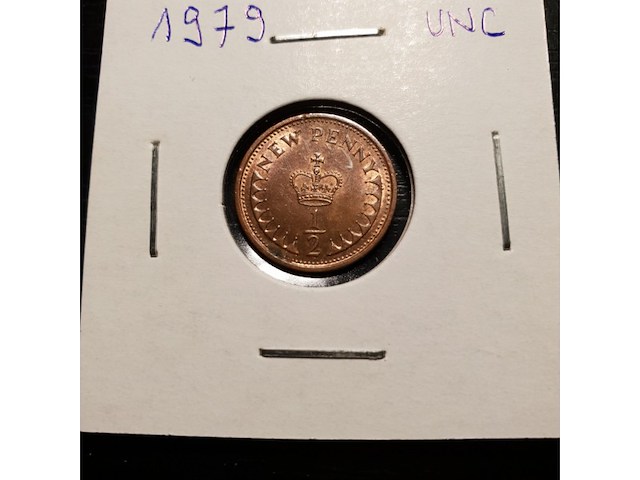 1/2 New Penny 1979 god UNC