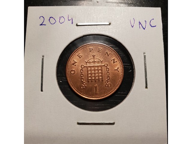 One Penny 2004 god. UNC