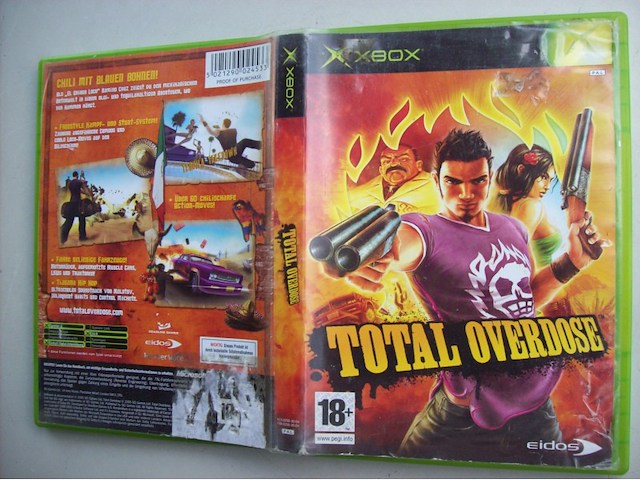 TOTAL  OVERDOSE  - XBOX clasic igrica