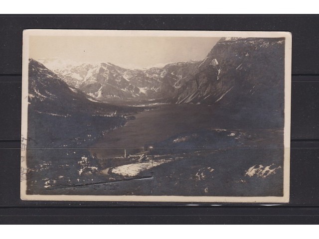 Kralj YU 1926 Bohinjsko jezero razglednica