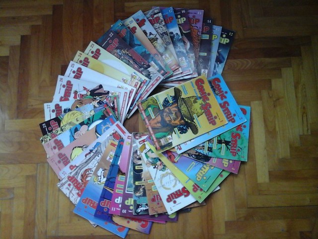 Comic strip strip magazin 1-35 35 brojeva