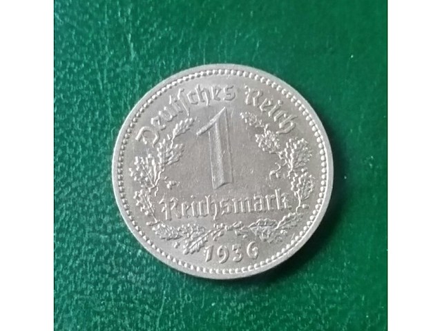 1 REICHSMARK 1936 A