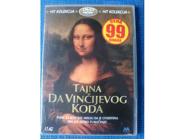 DVD STRANI FILM - TAJNA DA VINCIJEVOG KODA