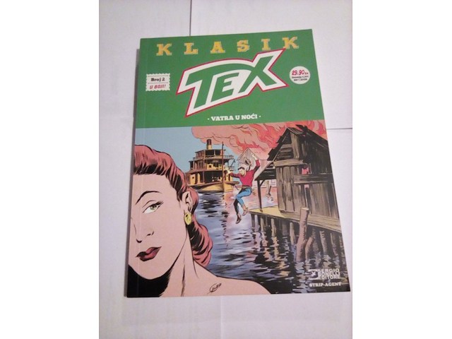 Tex Klasik 2 vatra u noći