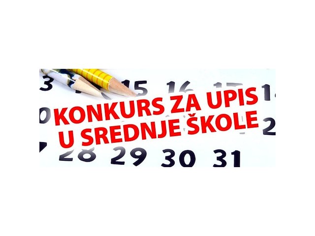 KONKURS I INFORMATOR za upis u srednje škole 2017/18