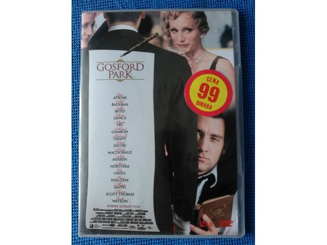 DVD STRANI FILM - GOSFORD PARK