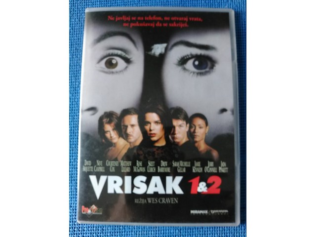 DVD STRANI FILM - VRISAK 1 I 2