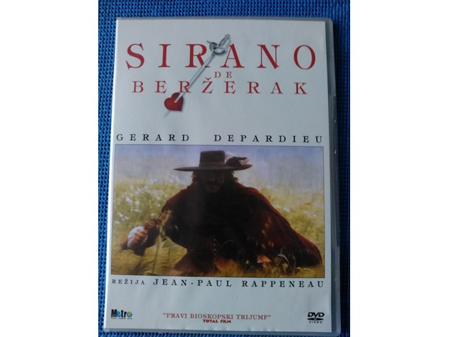 DVD DVA FILMA - SIRANO DE BERZERAK VATEL