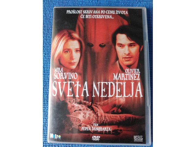 DVD DVA FILM - SVETA NEDELJA SCENE ZLOCINA