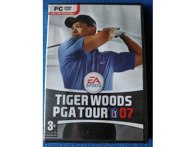 PC DVD ROM TIGER WOODS PGA TOUR 07