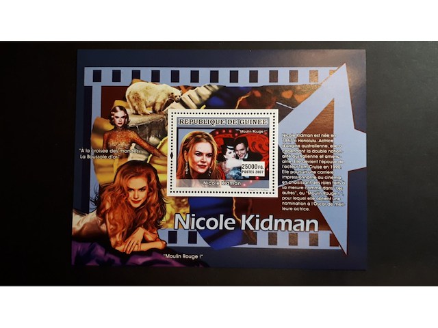 Pozn. glumice SAD - Nicole Kidman - Gvineja 2007**Čisto